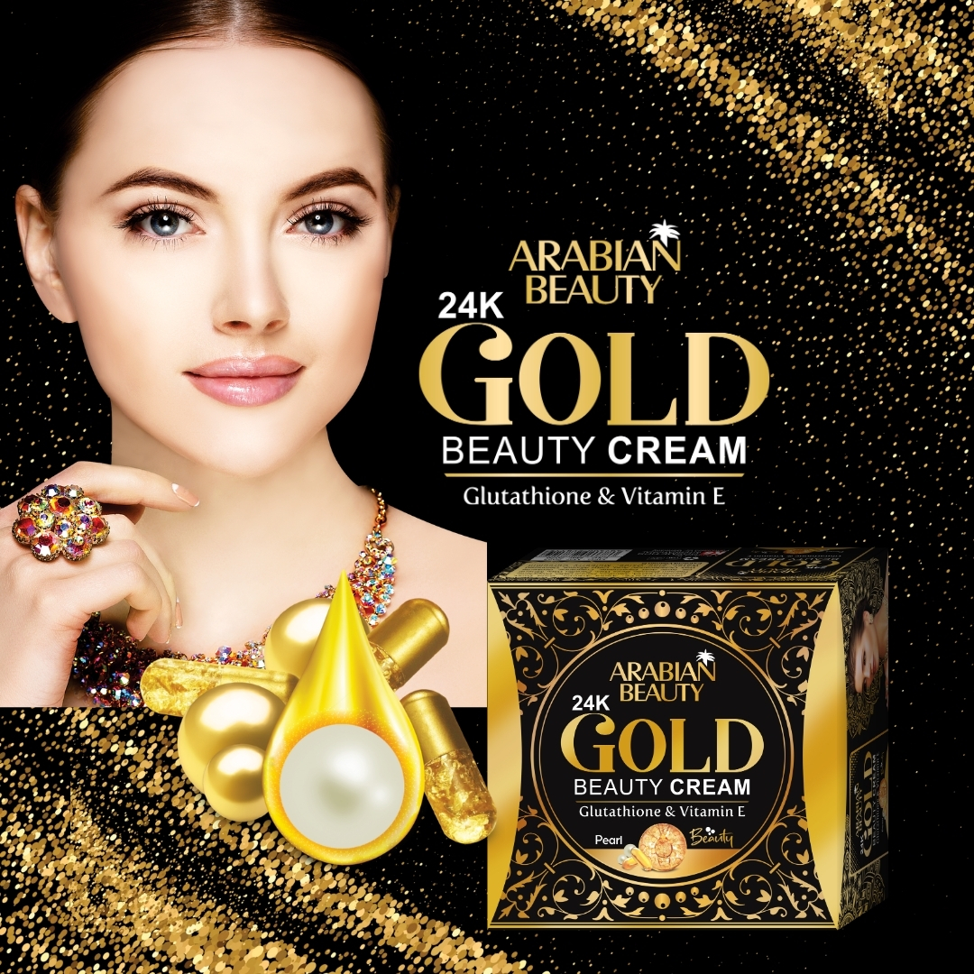 Arabian Beauty 24k Gold Cream - Reveal Your Inner Radiance