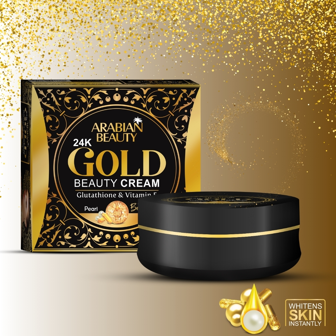 Arabian Beauty 24k Gold Cream - Reveal Your Inner Radiance